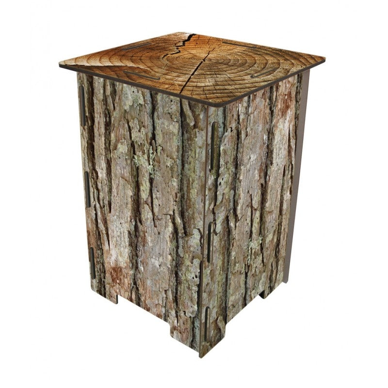 Hocker aus MDF Holz mit Photodruck „Baumrinde“ | Werkhaus – Greenpicks ...